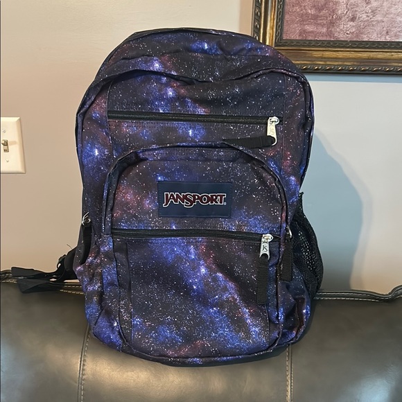 Jansport | Accessories | Jansport Backpack Big Student Galaxy Night Sky ...